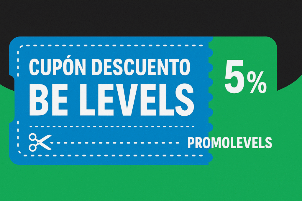 Código descuento BeLevels: PROMOLEVELS